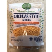 Open Nature Cheese, Cheddar Style Shreds: Calories, Nutrition Analysis ...