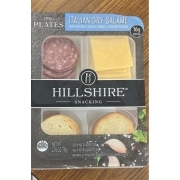 Hillshire Snacking Small Plates, Italian Dry Salame: Calories ...