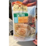 Sea Best Cod Fillets: Calories, Nutrition Analysis & More | Fooducate