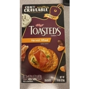 Kellogg's Toasteds Crackers, Harvest Wheat: Calories, Nutrition ...