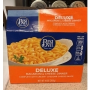 Best Yet Macaroni & Cheese Dinner, Deluxe: Calories, Nutrition Analysis ...