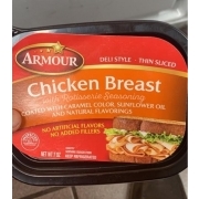 Armour Chicken Breast, Deli Style: Calories, Nutrition Analysis & More ...