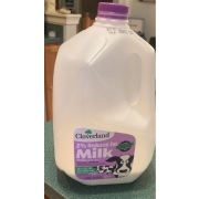 Cloverland Farms Dairy Milk, 2% Reduced Fat: Calories, Nutrition ...