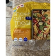 Dole Starter Kit, Sheet Pan Meal, Lemon Parmesan: Calories, Nutrition ...