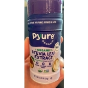 Pyure Stevia Extra: Calories, Nutrition Analysis & More | Fooducate