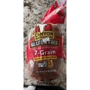 Canyon Bakehouse Bread, Gluten Free, 7-Grain: Calories, Nutrition ...