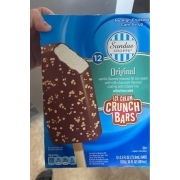 Sundae Shoppe Crunch Bars, Ice Cream, Original: Calories, Nutrition ...
