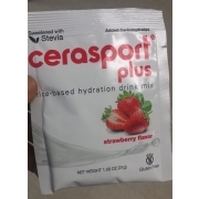 Cerasport P{lus Hydration Drink Mix, Rice Based, Strawberry: Calories ...