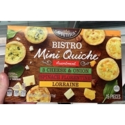 Appetitos Mini Quiche, Variety Pack: Calories, Nutrition Analysis ...