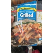 John Soules Foods Chicken Breast Strips With Rib Meat, Grilled ...