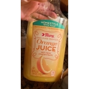 Tops Orange Juice: Calories, Nutrition Analysis & More | Fooducate