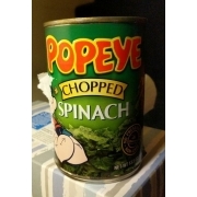 Popeye Spinach, Chopped: Calories, Nutrition Analysis & More | Fooducate