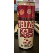 Bud Light Hard Soda Seltzer, Cherry Cola: Calories, Nutrition Analysis ...
