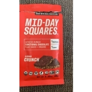 Mid-Day Squares Chocolate, Almond Crunch: Calories, Nutrition Analysis ...