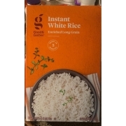 Good & Gather Instant White Rice, Enriched Long Grain: Calories ...