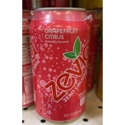 Zevia Grapefruit Citrus Soda: Calories, Nutrition Analysis & More | Fooducate