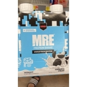 MRE Protein Shake, Cookies & Cream: Calories, Nutrition Analysis & More ...