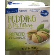 Kroger Pudding & Pie Filling, Pistachio: Calories, Nutrition Analysis ...