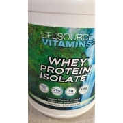 Lifesource Whey Protein Isolate, Creamy French Vanilla: Calories ...