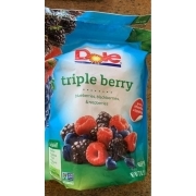 Dole Triple Berry, Blueberries Blackberries And Raspberries: Calories ...