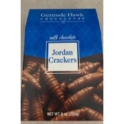 Gertrude Hawk Chocolates Jordan Crackers, Milk Chocolate: Calories ...