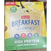 Breakfast Essentials Nutritional Drink Mix: Calories, Nutrition ...
