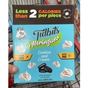 Tidbits Meringues, Cookies And Cream: Calories, Nutrition Analysis ...
