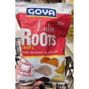 Goya Latin Roots Chips: Calories, Nutrition Analysis & More | Fooducate