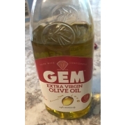 GEM Olive Oil, Extra Virgin, Cold Pressed: Calories, Nutrition Analysis ...