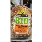 Bon Matin Bread: Calories, Nutrition Analysis & More | Fooducate
