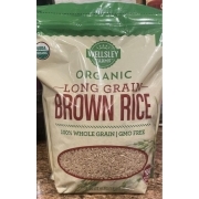Wellsley Farms Organic Long Grain Brown Rice: Calories, Nutrition ...