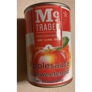 Mc.Trader Applesauce, Unsweetened, Canned: Calories, Nutrition Analysis ...