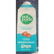 Nut Pods Almond + Coconut Creamer, Unsweetened, Caramel: Calories ...