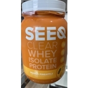 SeeQ Whey Protein Isolate, Mango Pineapple: Calories, Nutrition ...