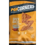 Pop Corners Popped Corn Snack, Spicy Queso: Calories, Nutrition ...