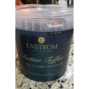 Enstrom Butter Toffee, In Milk & Dark Chocolate: Calories, Nutrition ...