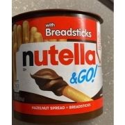 Nutella Nutella & Go!, Hazelnut Spread & Breadsticks: Calories ...