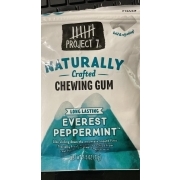 Project 7 Chewing Gum, Everest Peppermint: Calories, Nutrition Analysis ...