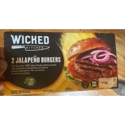 Wicked Kitchen 2 Jalapeno Burgers: Calories, Nutrition Analysis & More ...