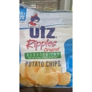 Utz Potato Chips, Ripples Original, Reduced Fat: Calories, Nutrition ...