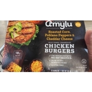 Amylu Chicken Burgers: Calories, Nutrition Analysis & More | Fooducate