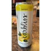 Carbliss Vodka Cocktail, Lemon: Calories, Nutrition Analysis & More ...