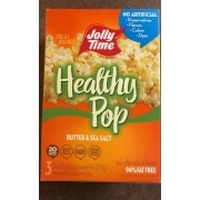 Jolly Time Popcorn, Healthy Pop: Calories, Nutrition Analysis & More ...