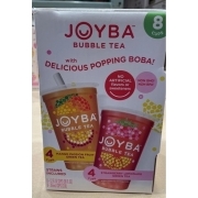 Joyba Bubble Tea, With Delicious Popping Boba, Variety Pack: Calories ...