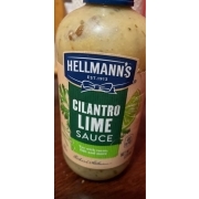 Hellmann's Sauce, Cilantro Lime: Calories, Nutrition Analysis & More ...
