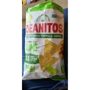 Beanitos Tortilla Chips, White Bean, Hint Of Lime: Calories, Nutrition ...
