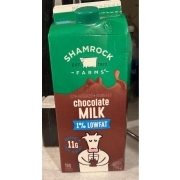 Shamrock Farms Chocolate Milk, 1% Lowfat: Calories, Nutrition Analysis ...