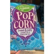 Wegmans Pop Corn, Sweet And Salty, Organic: Calories, Nutrition ...