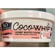 So Delicious Coconut Whipped Topping, Coco Whip: Calories, Nutrition ...