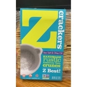 Z Crackers Sea Salt & Olive Oil Crackers: Calories, Nutrition Analysis ...